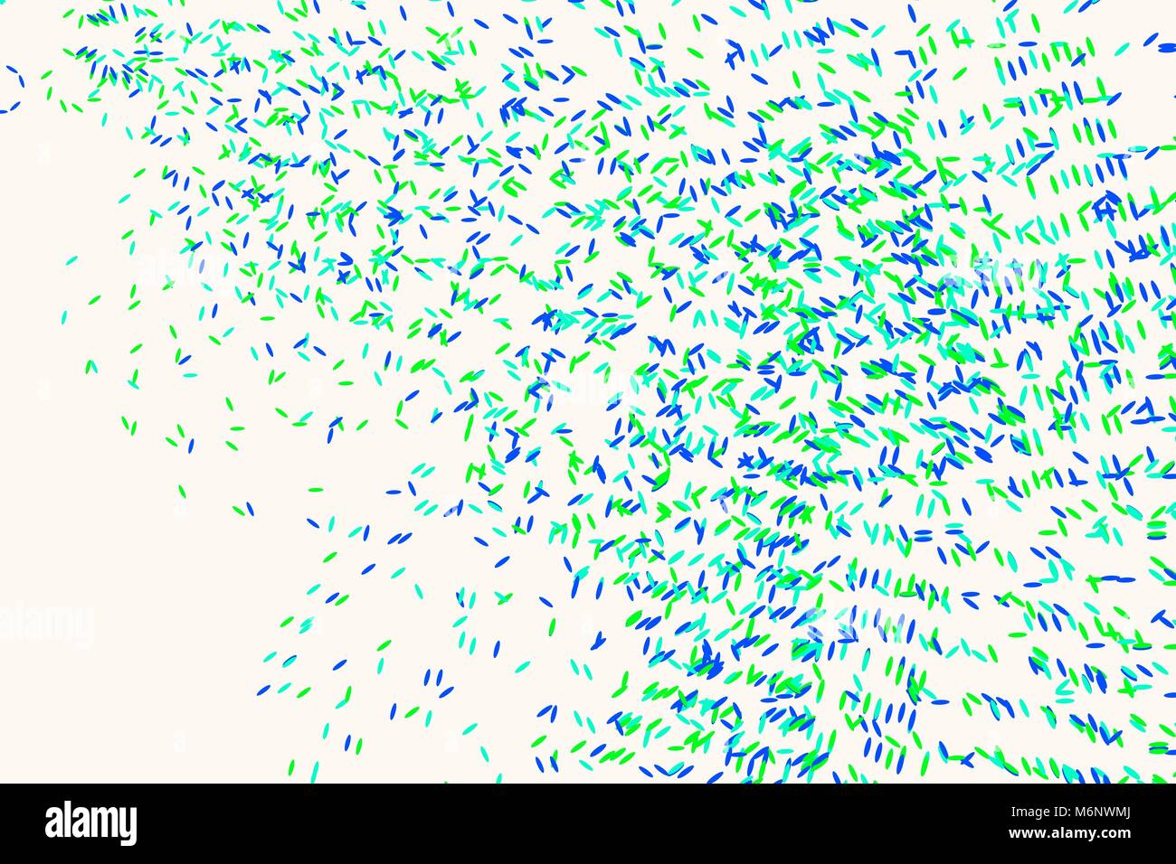 Modern geometrical motion, particle or random background pattern ...