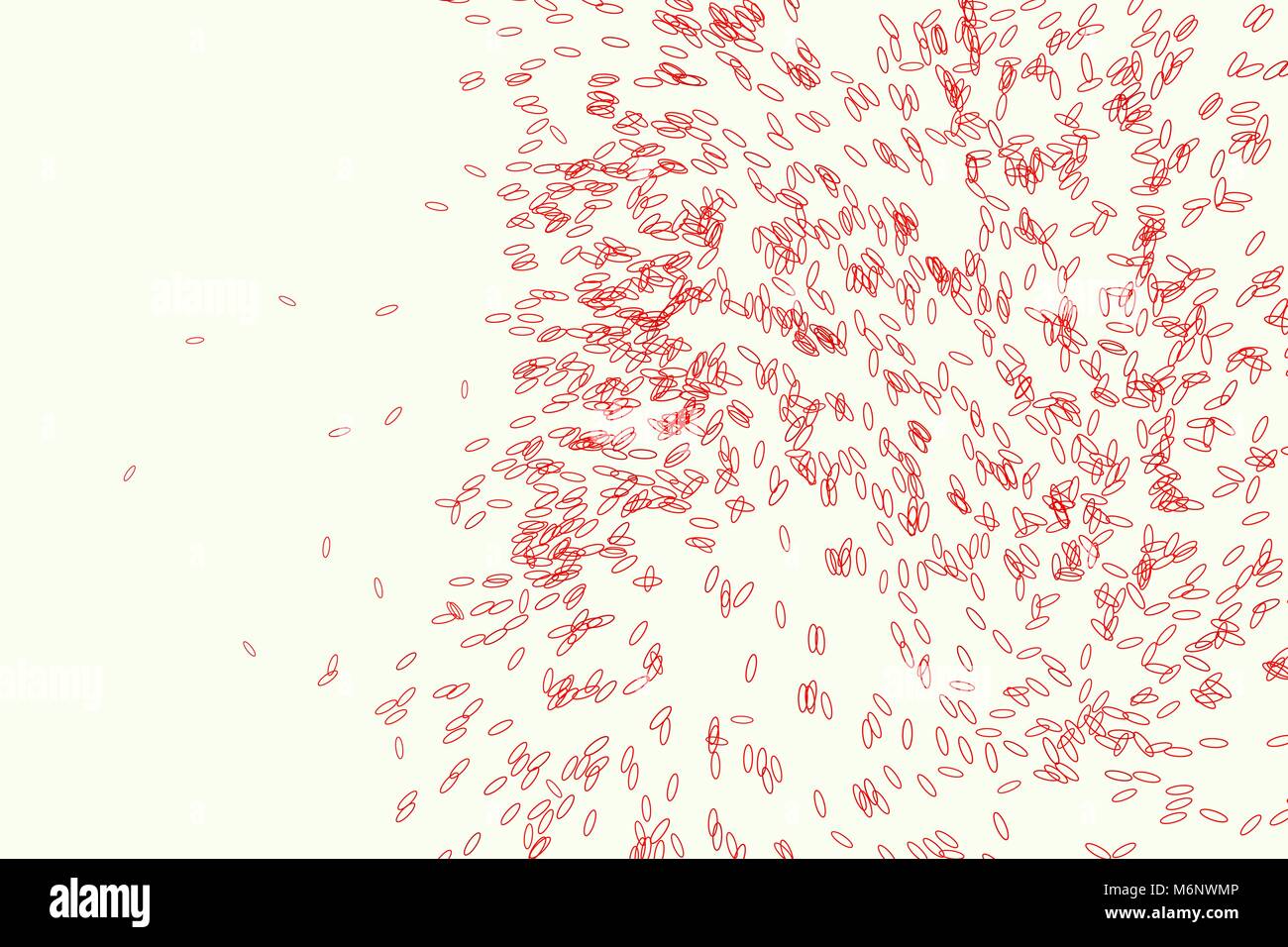Conceptual background motion, particle or random pattern for design ...