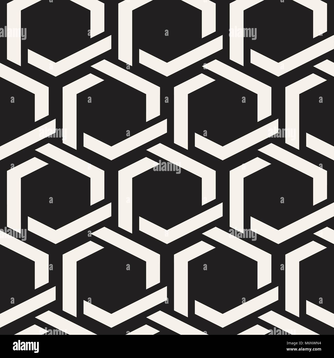 Vector seamless abstract pattern. Modern stylish minimalistic texture ...