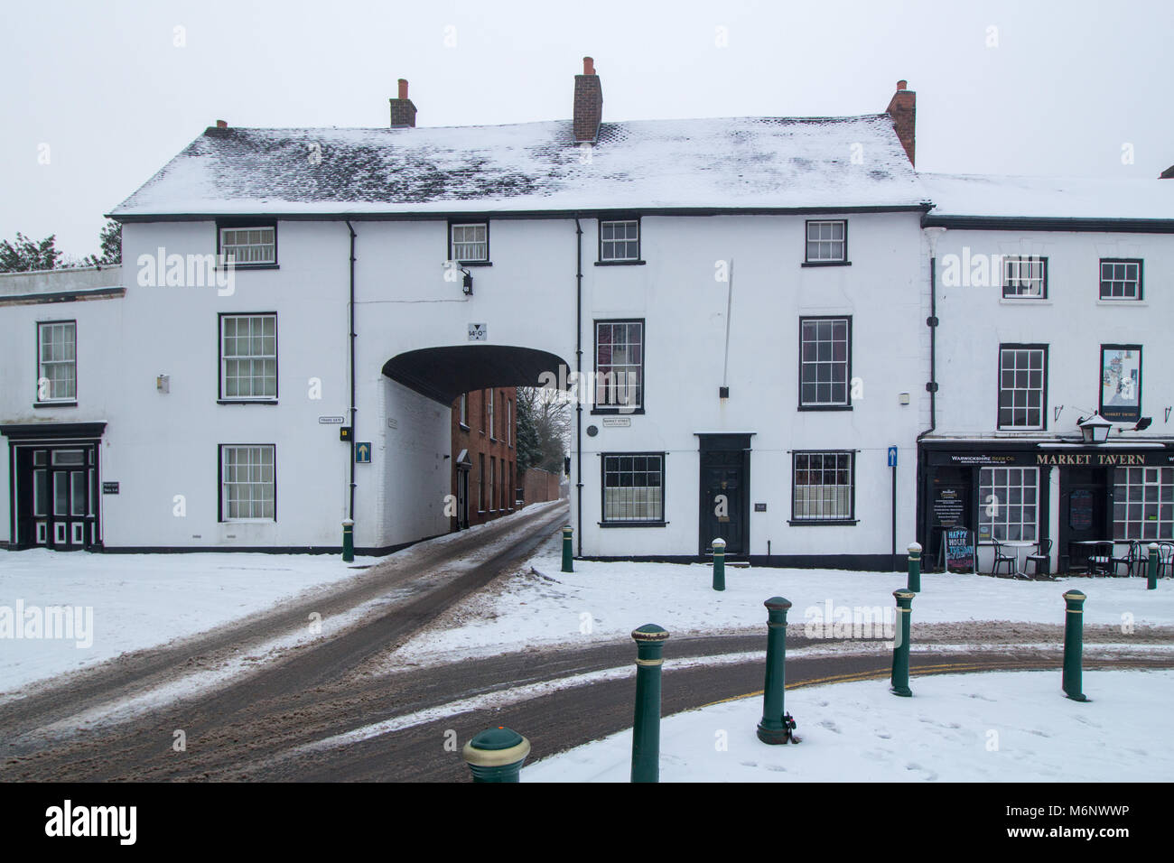 The Archway and Market tavern, both historic buildings in Market Street ...
