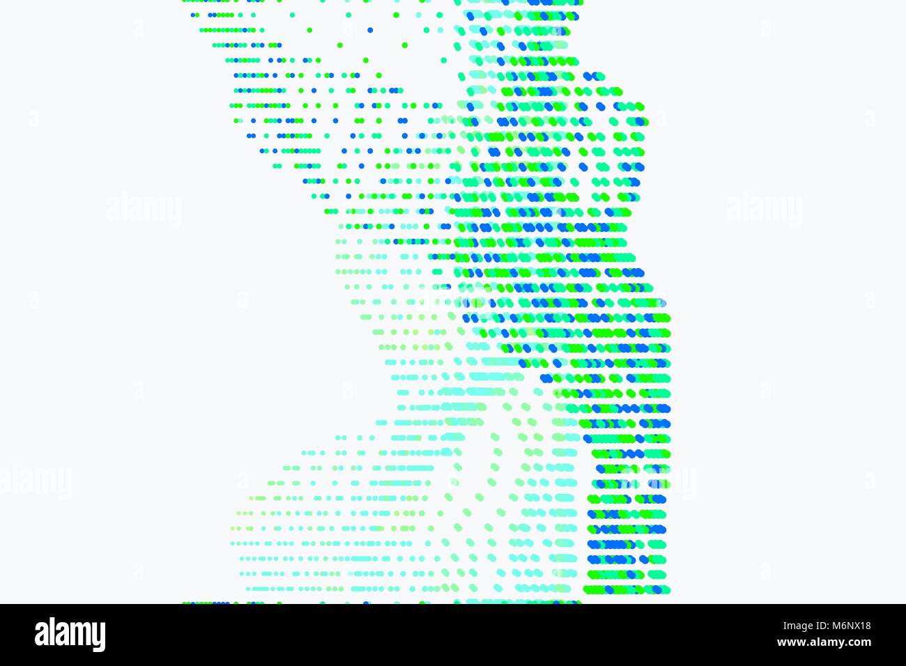 Background abstract circles or ellipses pattern for design. Vector ...