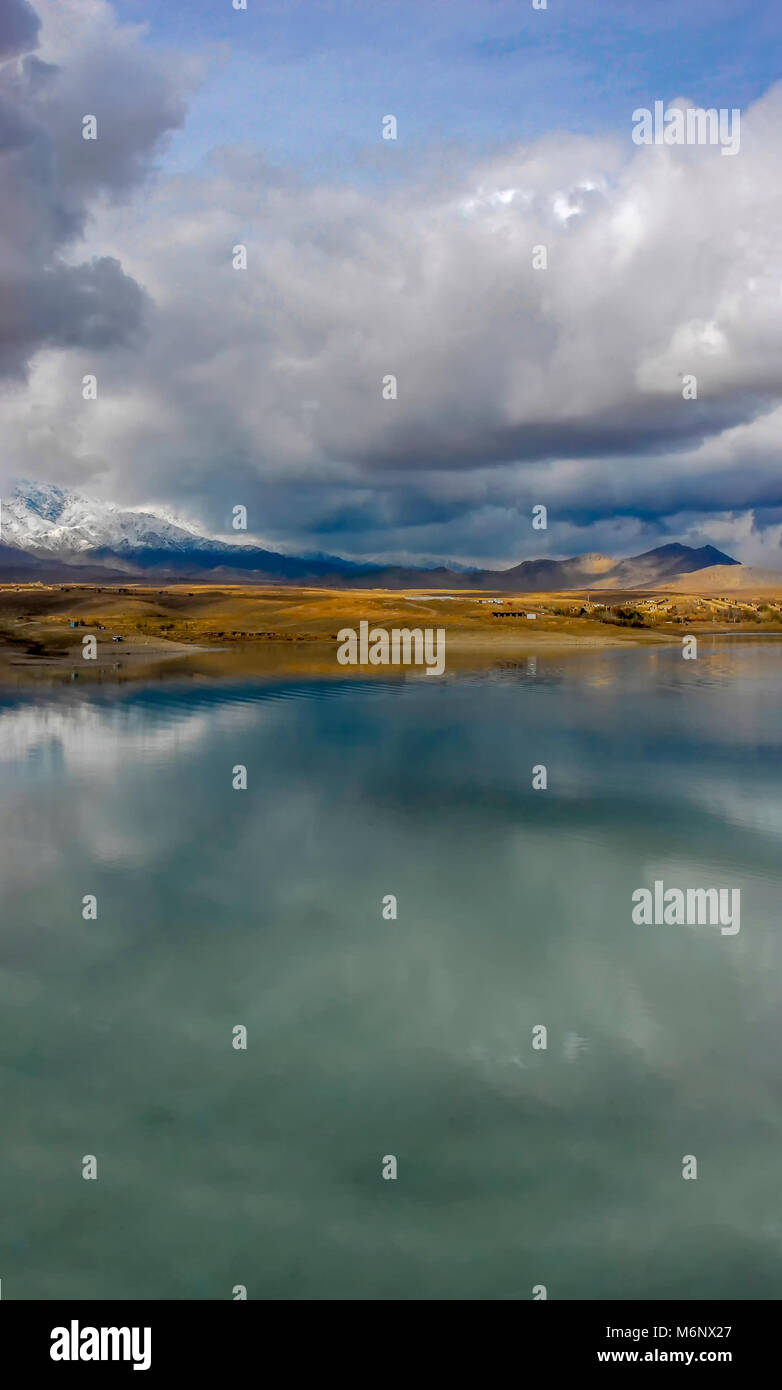 The Lake Qargha or Qargha Dam near the golf course in kabul afghanistan ...