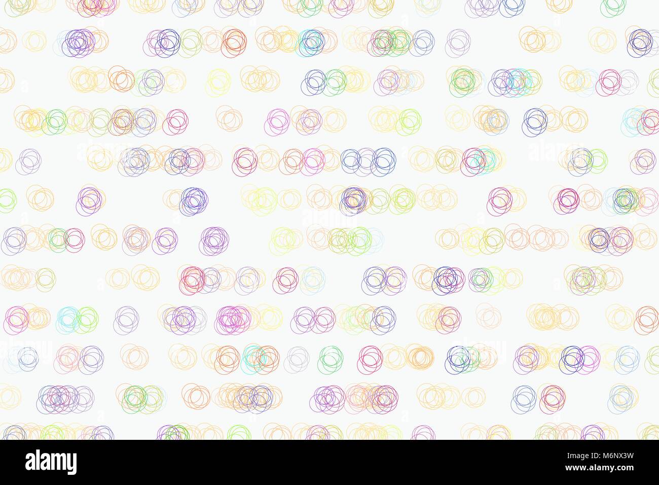 Abstract colored circles or ellipses shape pattern. Good for web page ...