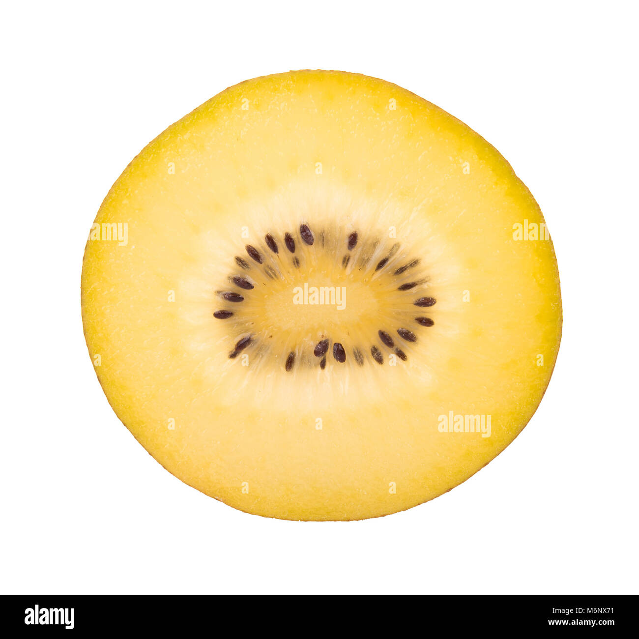 gold kiwi fruit isolated on white background Stock Photo - Alamy