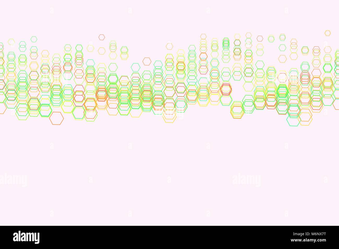 Abstract background with shape of hexagon pattern. Vector illustration ...