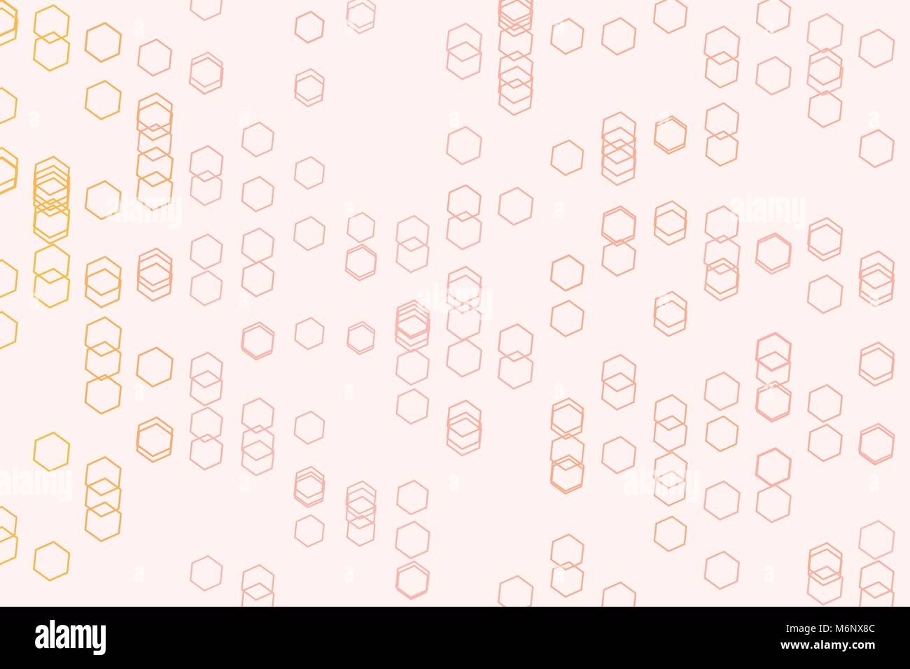 Conceptual background hexagon pattern for design. Vector illustration ...