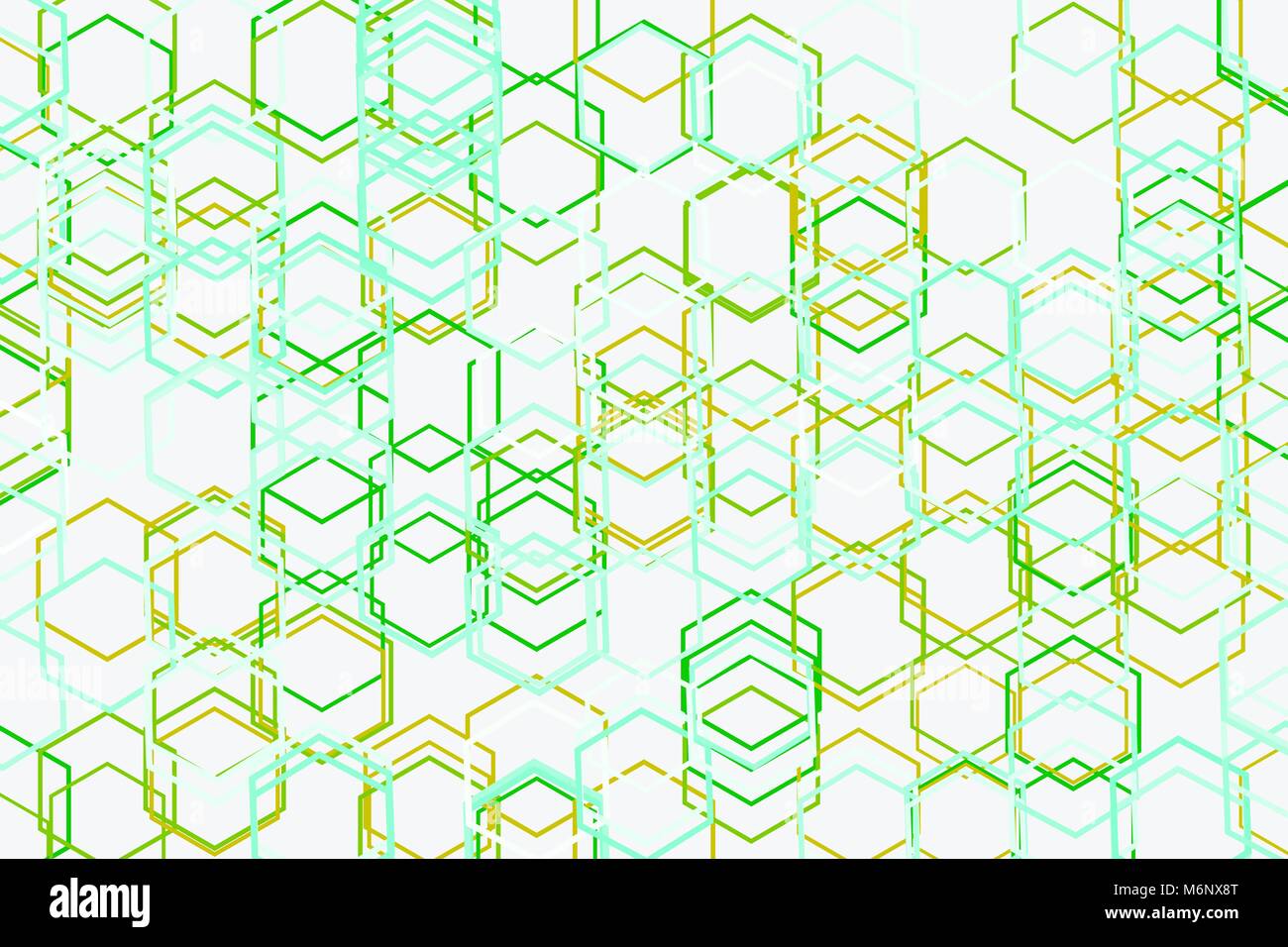 Abstract background with shape of hexagon pattern. Vector illustration ...