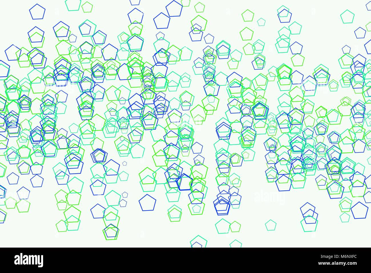 Shape of pentagon, abstract background pattern. Vector illustration ...