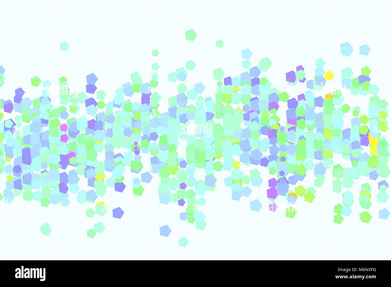 Abstract background with shape of pentagon pattern. Vector illustration ...