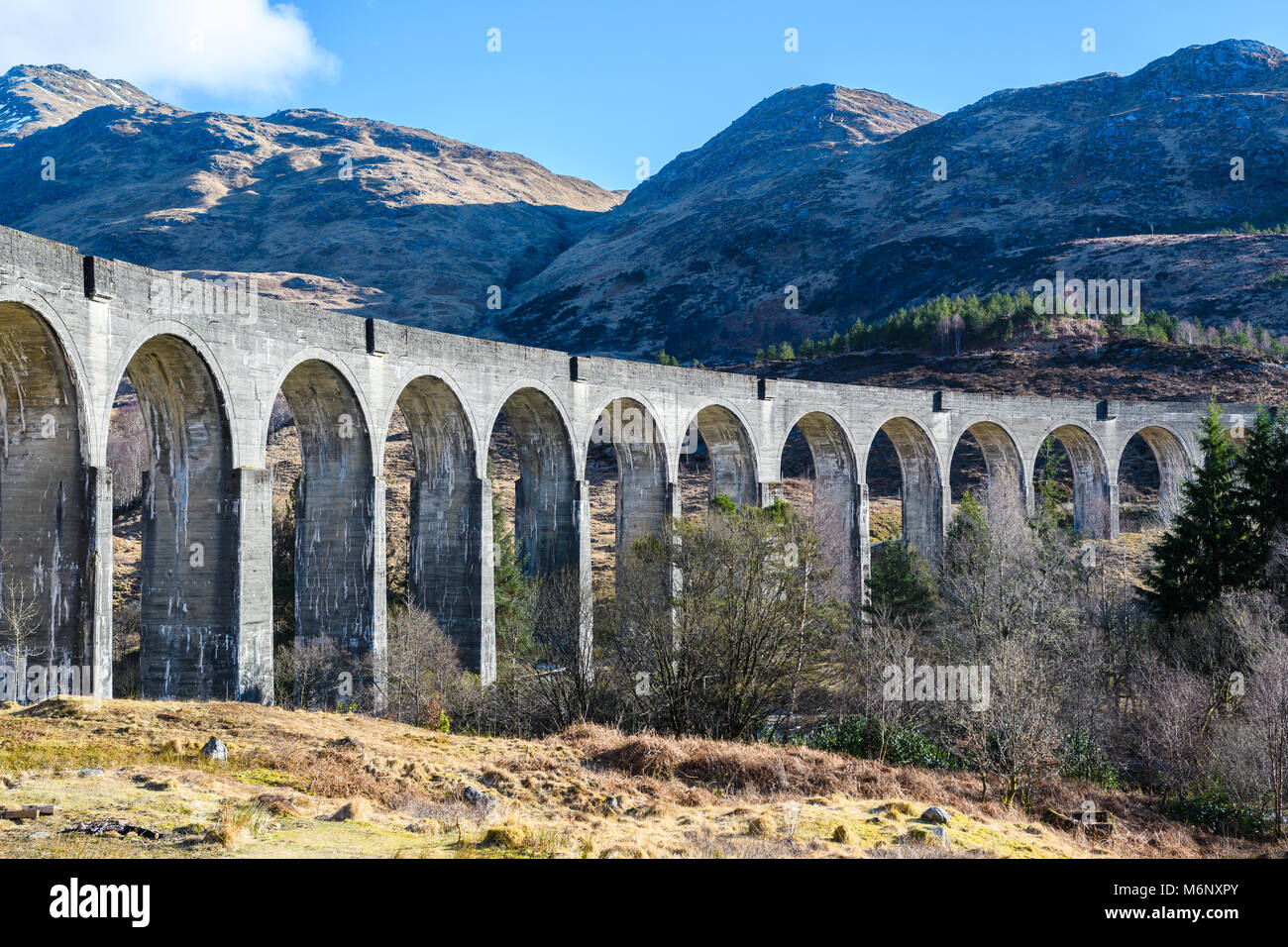 Glenfinnan viaduct winter hi-res stock photography and images - Alamy
