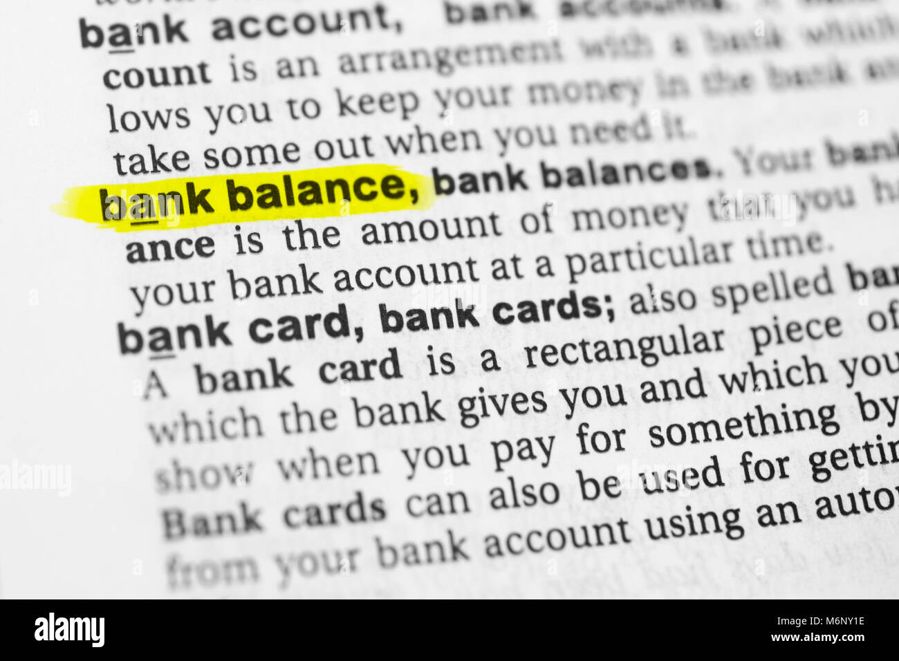 Bank balance hi-res stock photography and images - Alamy