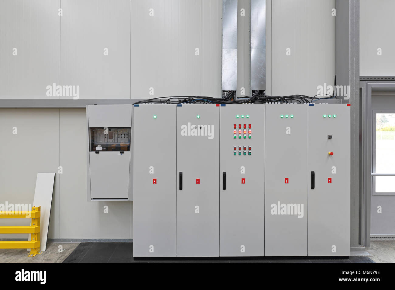 Electrical Power Switchboard Box in Warehouse Stock Photo - Alamy