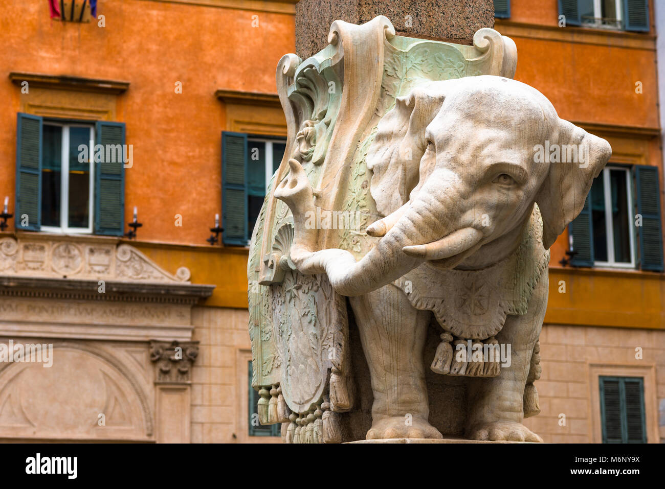 Elephant and Obelisk is a sculpture designed by Italian artist Gian ...