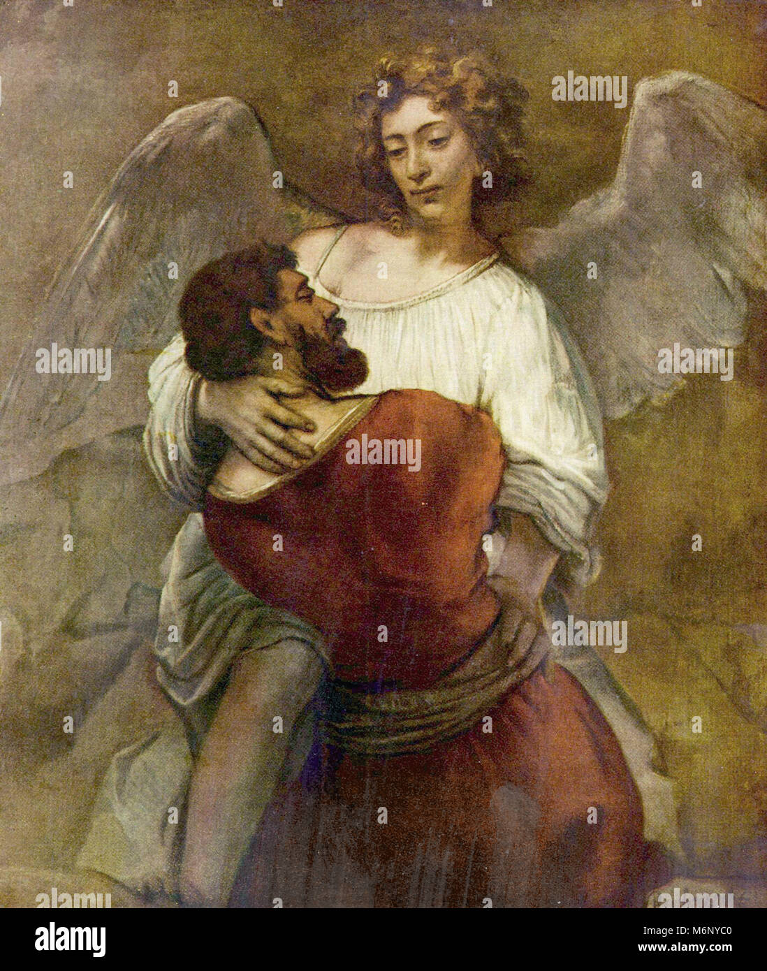 Jacob wrestling with the angel hi-res stock photography and images - Alamy