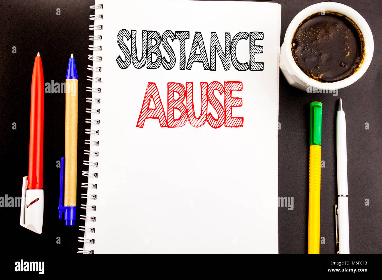 Writing text showing Substance Abuse. Business concept for Health ...