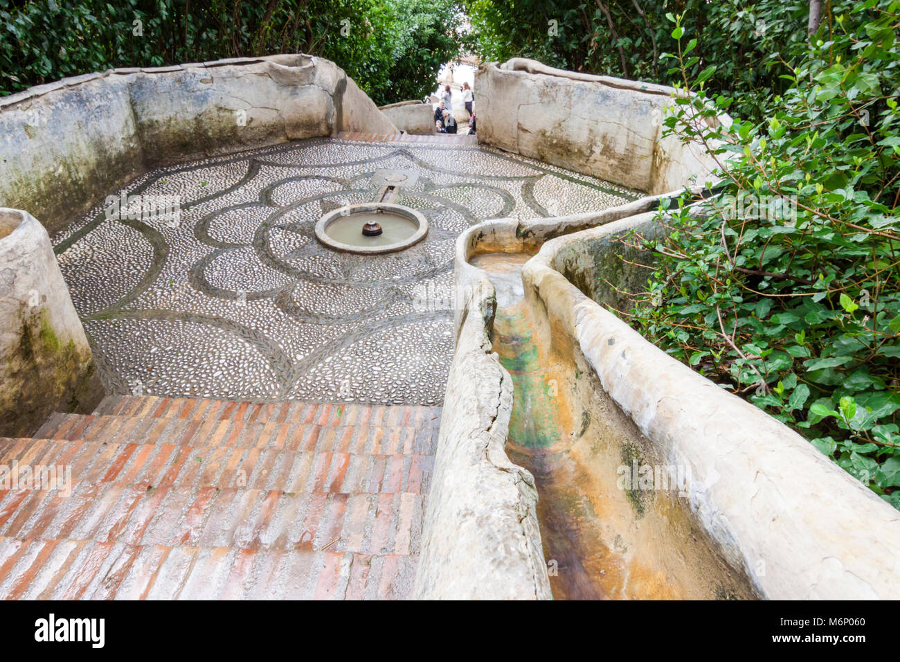 Alhambra generalife stairway hi-res stock photography and images - Alamy
