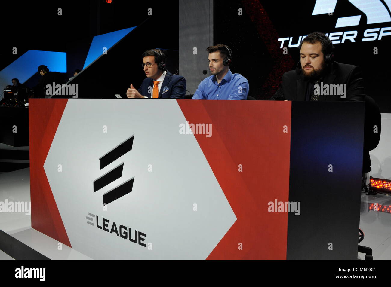 Sportscasters and analysts at popular eSports competition at CES ...