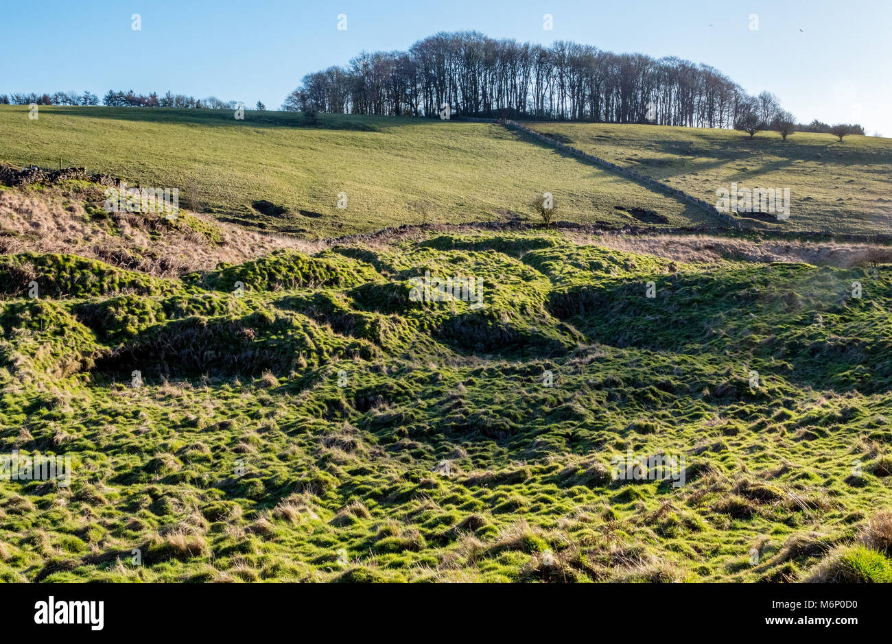 Priddy mendip mound hi-res stock photography and images - Alamy