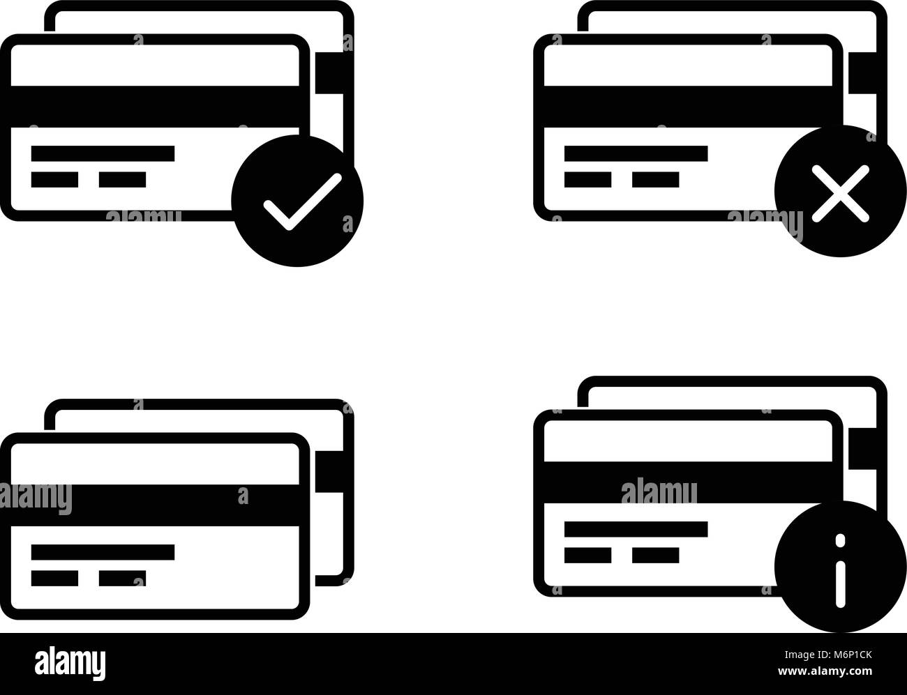 Credit Card Processing - Icon - Illustration as EPS 10 File Stock ...
