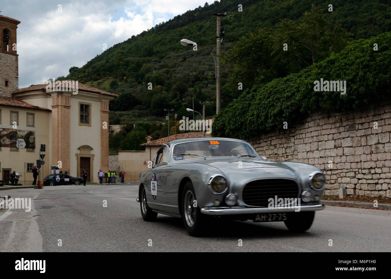 Gubbio, Italy. 19th, May 2017. Crew composed by Remon Leonard Vos and ...