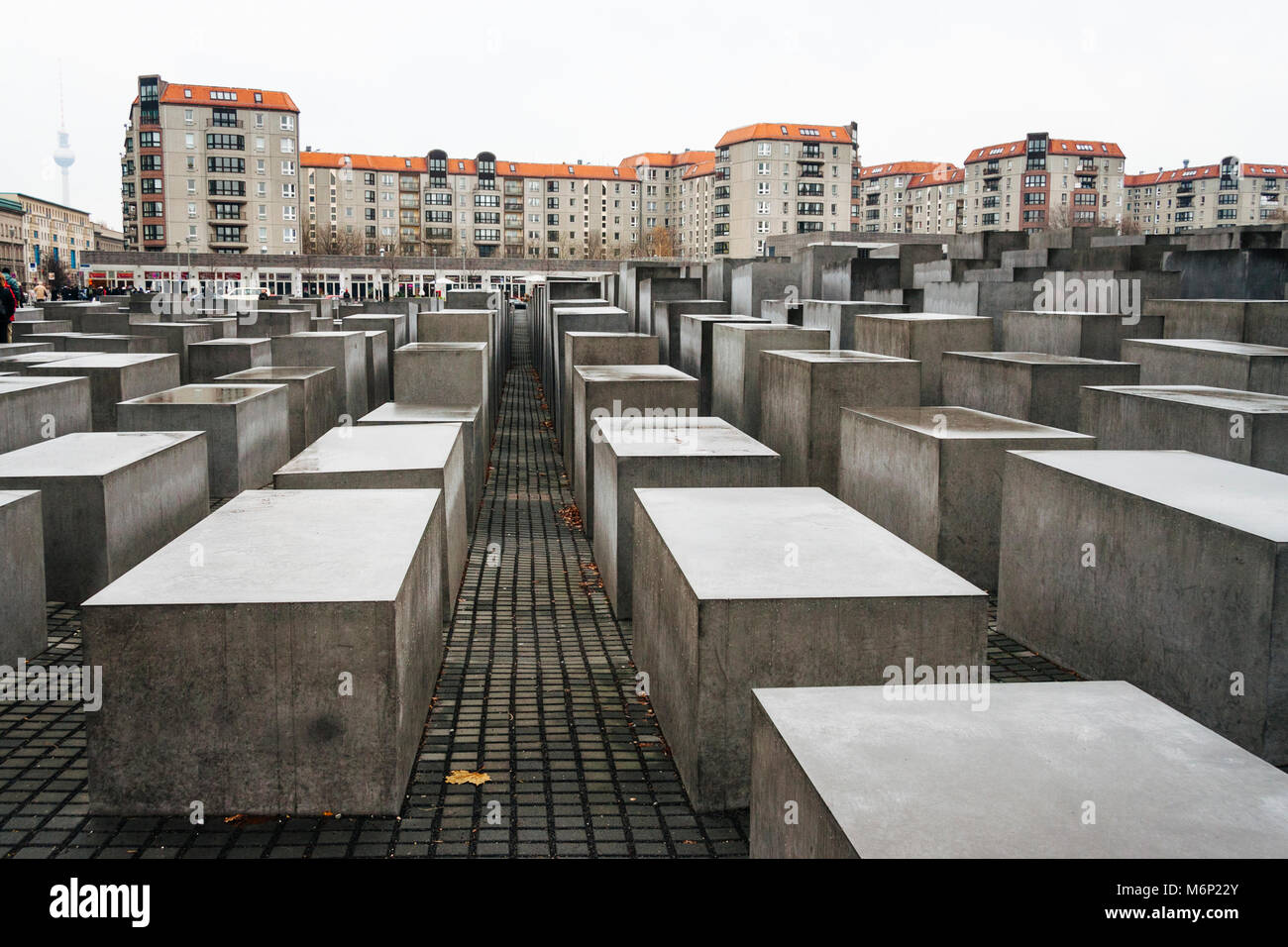 Memorial to the Murdered Jews of Europe. Designed by architect Peter ...