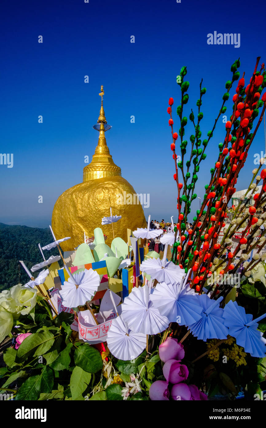 Kyaiktiyo pagoda hi-res stock photography and images - Alamy
