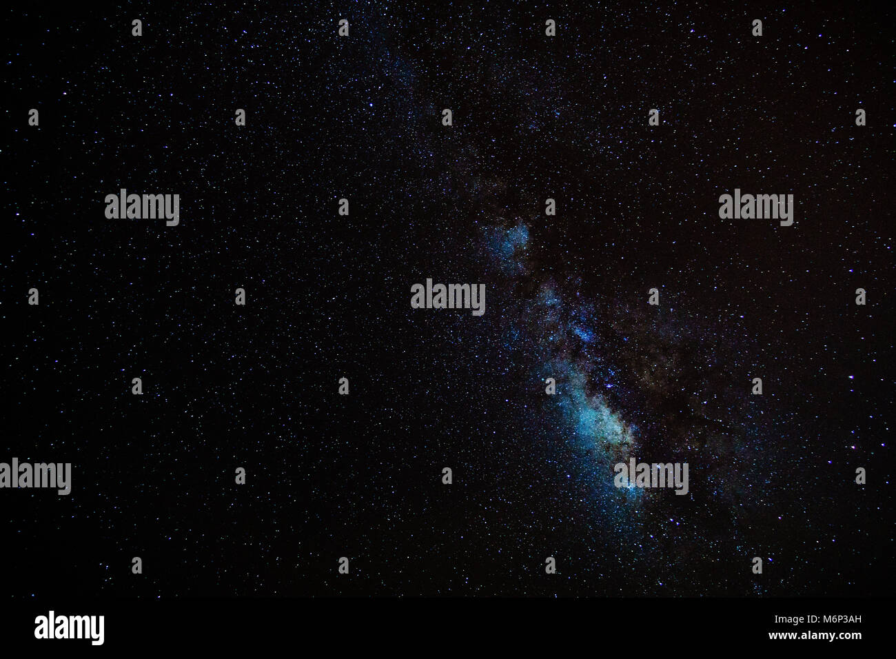 Real astronomic picture taken using camera it is an open stars cluster ...