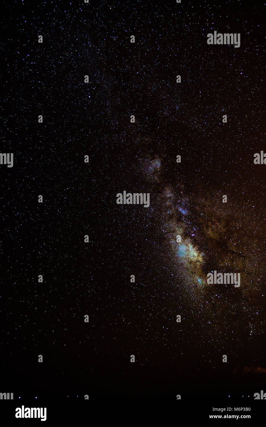 Real astronomic picture taken using camera, it is an open stars cluster ...