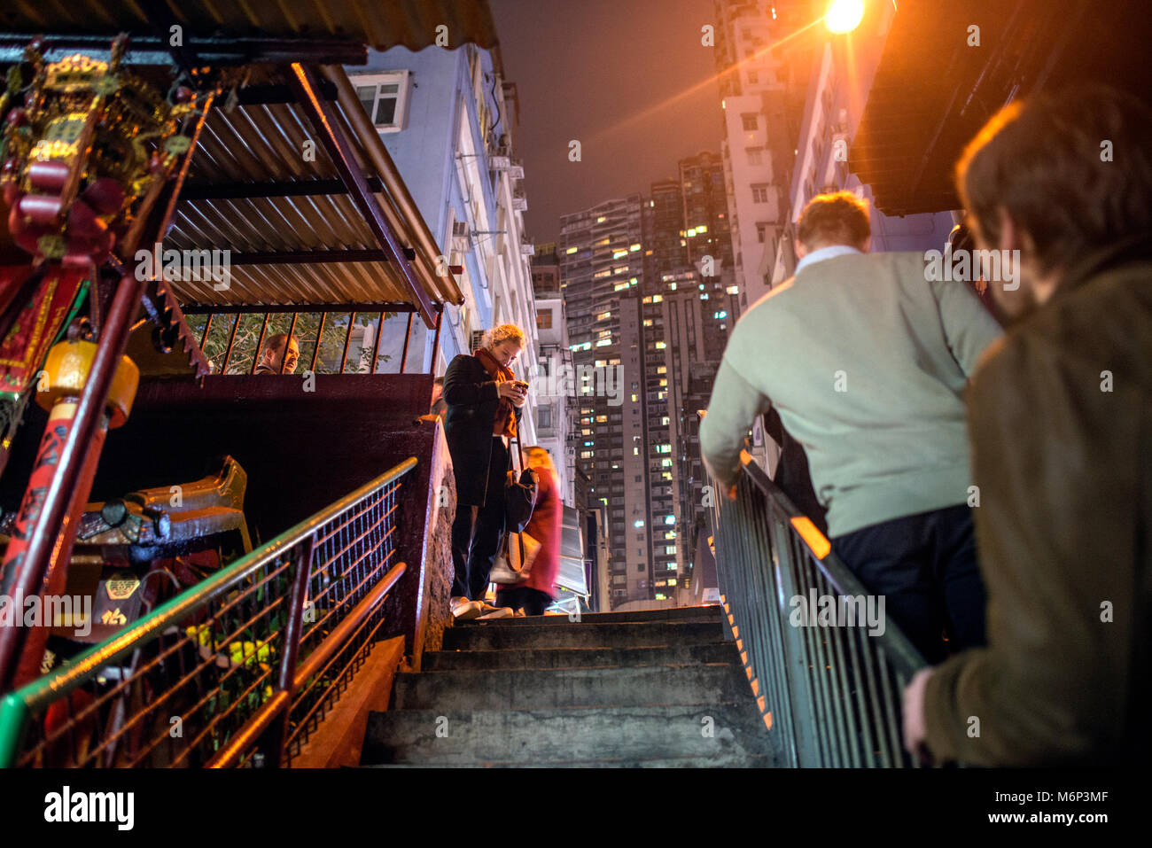Hong Kong Street Photography Stock Photo - Alamy