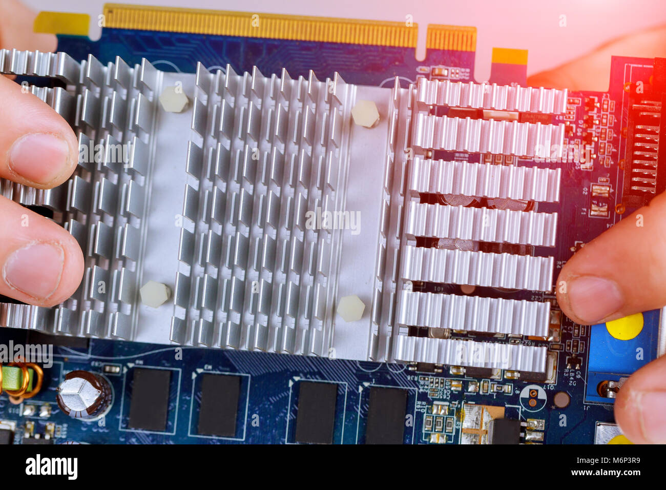 Computer for bitcoin mining Repair of computer wires, electronic ...