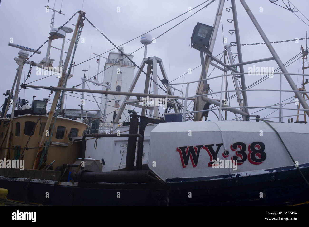 North Shields fishing boats Stock Photo - Alamy