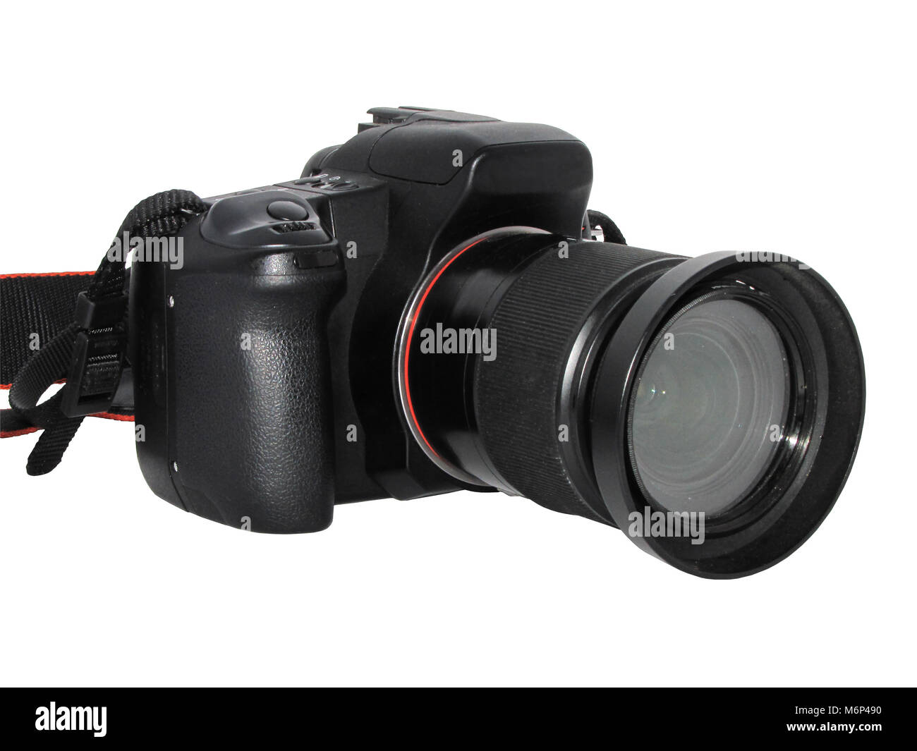 photocamera isolated on a white background Stock Photo - Alamy