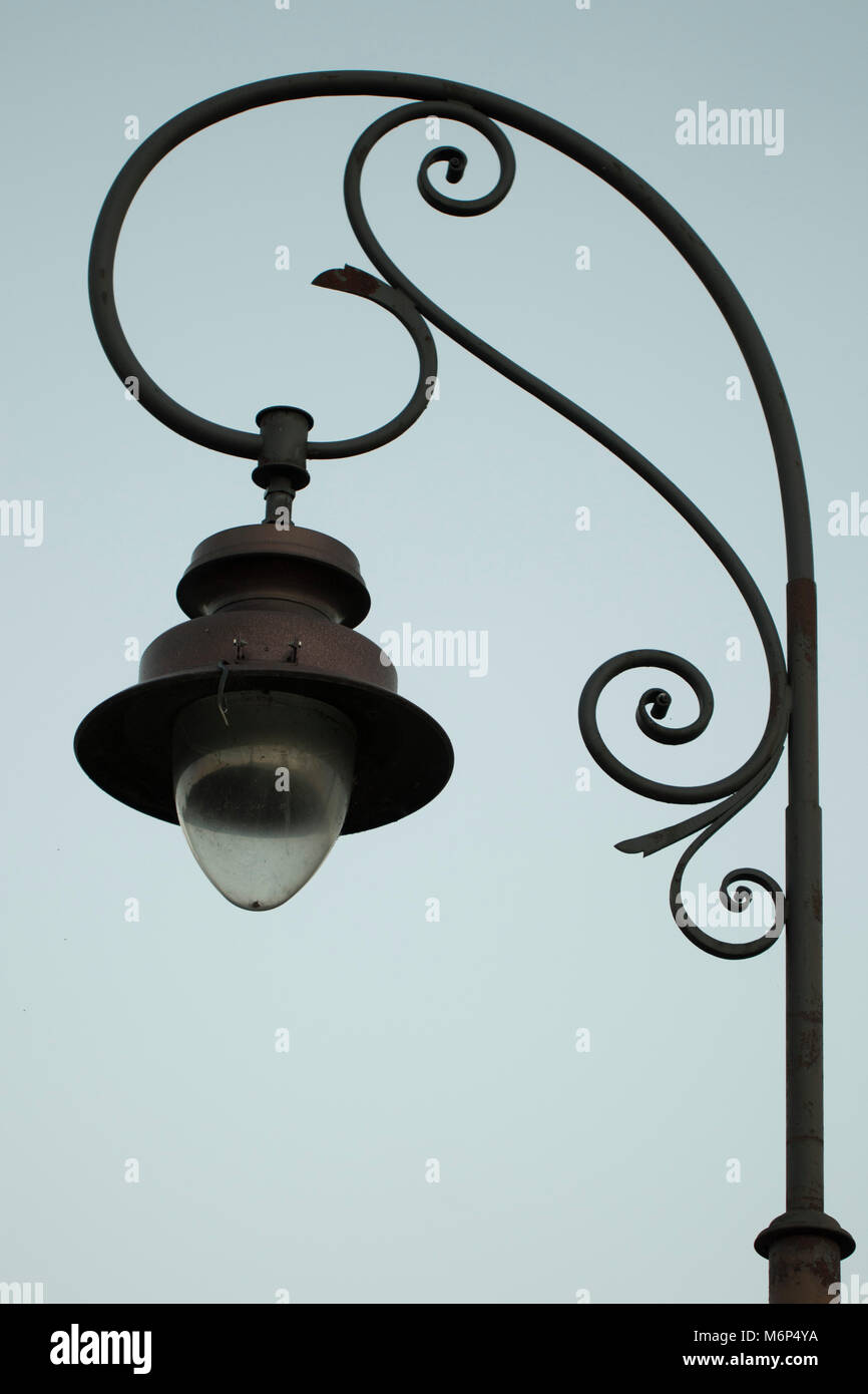 Street lamp against the sky. turn off Stock Photo - Alamy