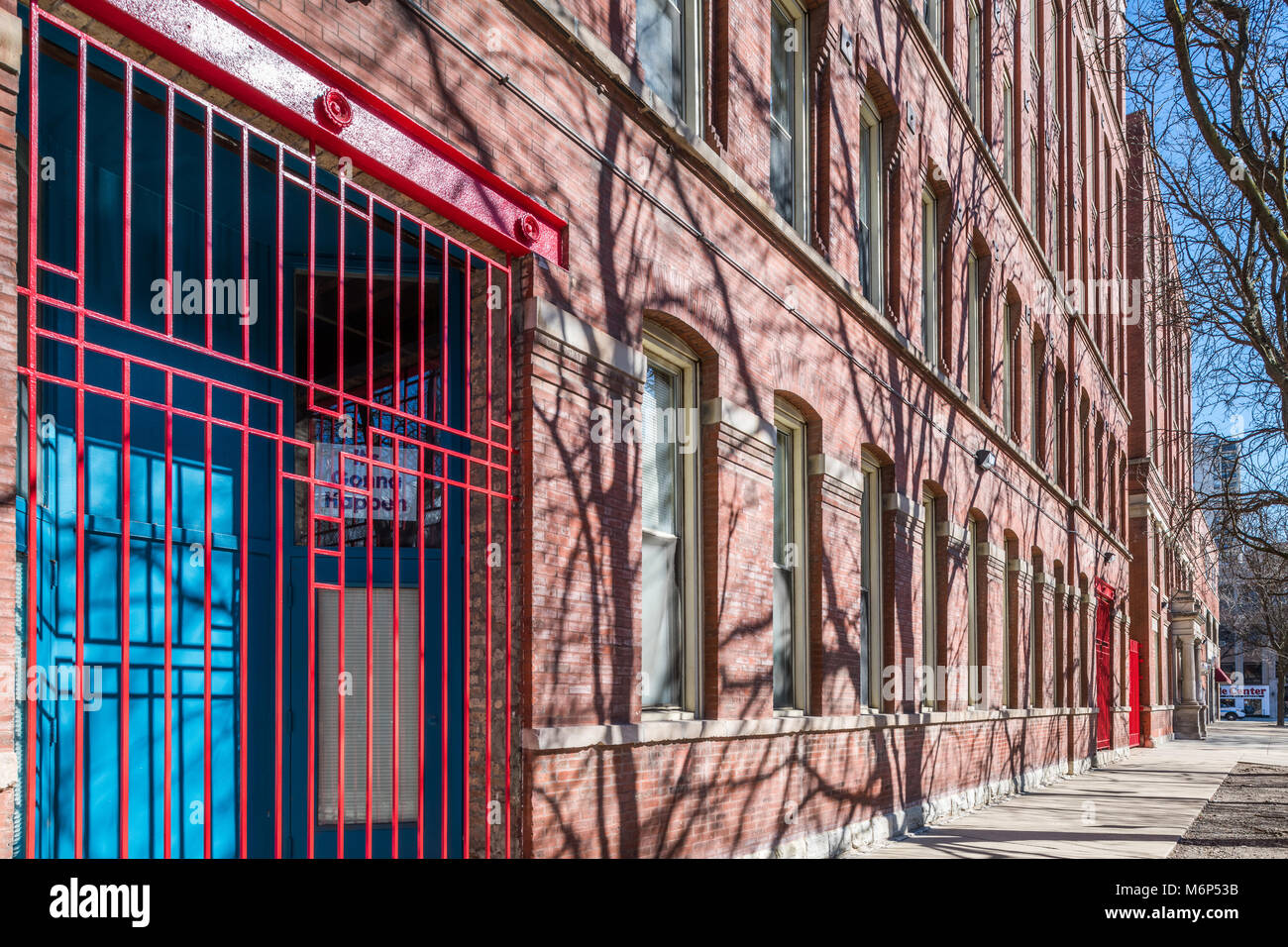 Cobbler Square Loft complex in the Old Town Neighborhood Stock Photo ...