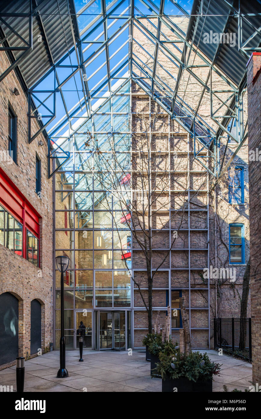 Cobbler Square Loft complex in the Old Town Neighborhood Stock Photo ...