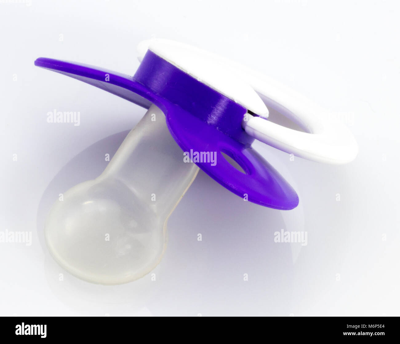orthodontic pacifier isolated on a white Stock Photo - Alamy