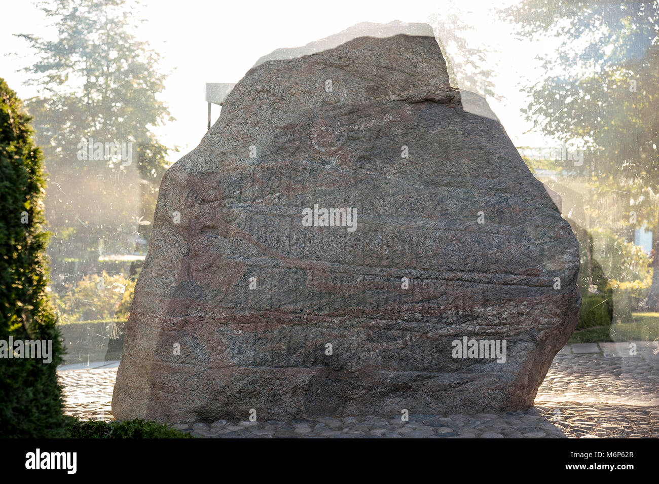 Runestone of harald bluetooth hi-res stock photography and images - Alamy