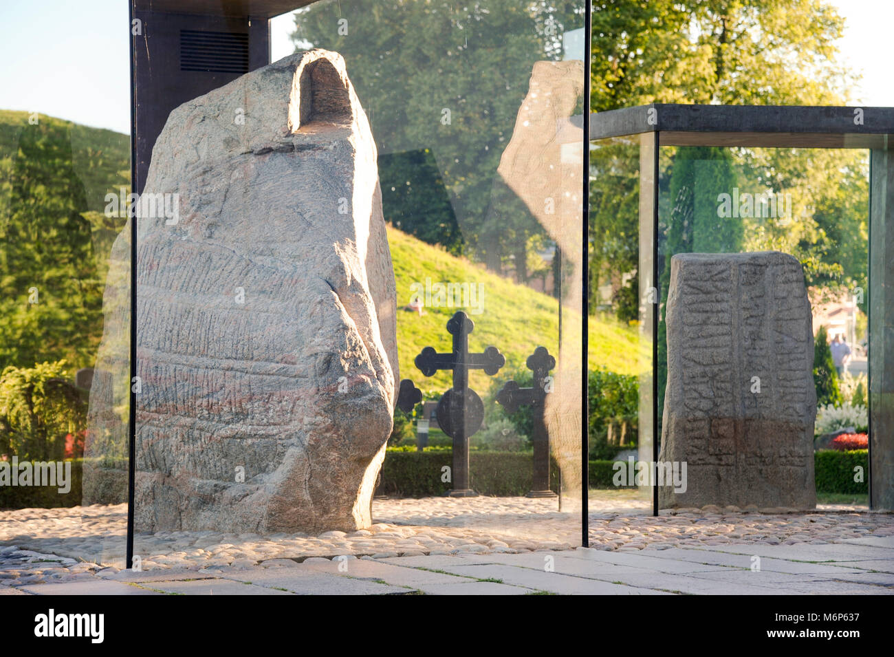 Jelling rune stone hi-res stock photography and images - Alamy