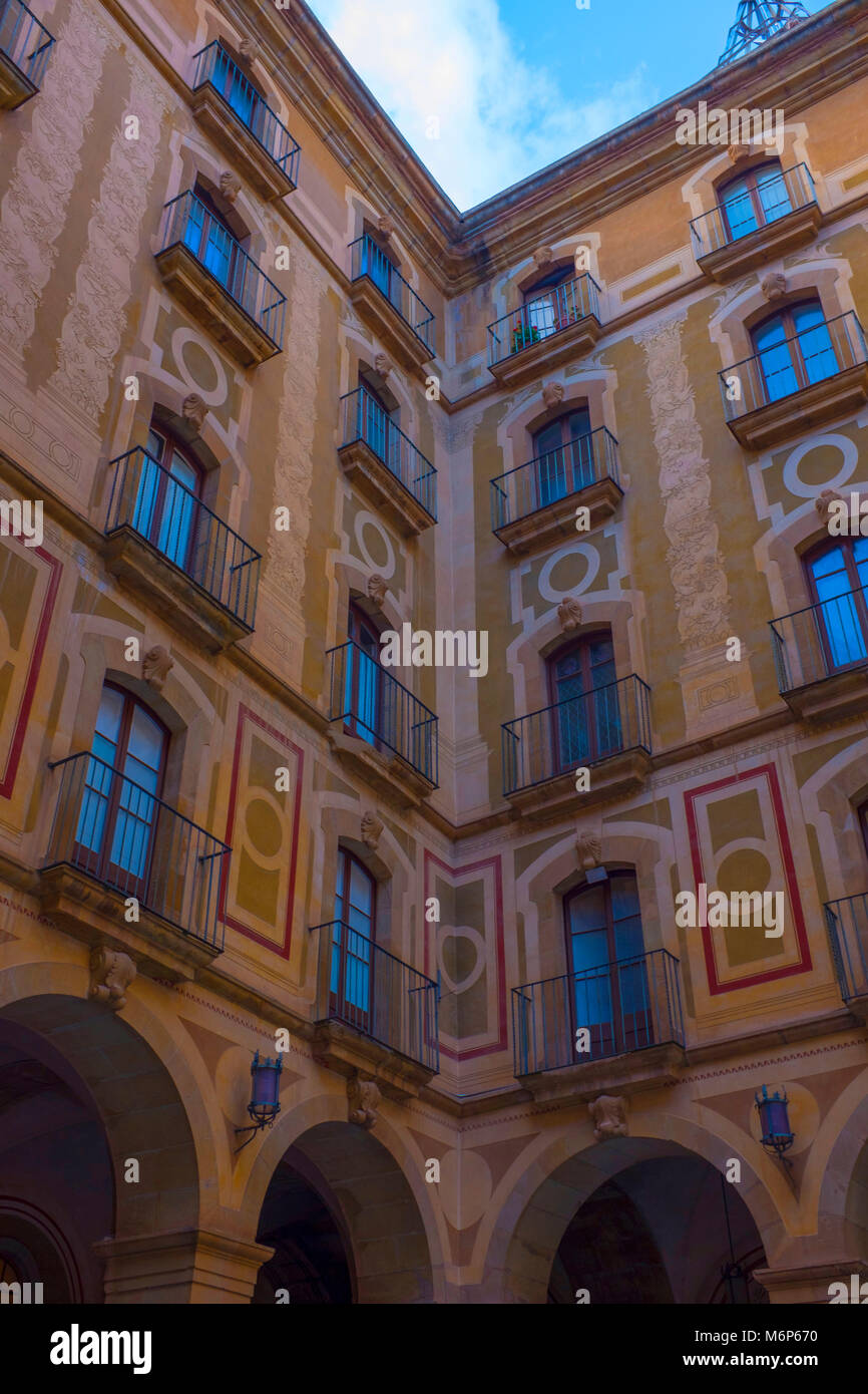 Santa Maria de Montserrat Abbey Sant Maria, de Montserrat, Catalonia ...