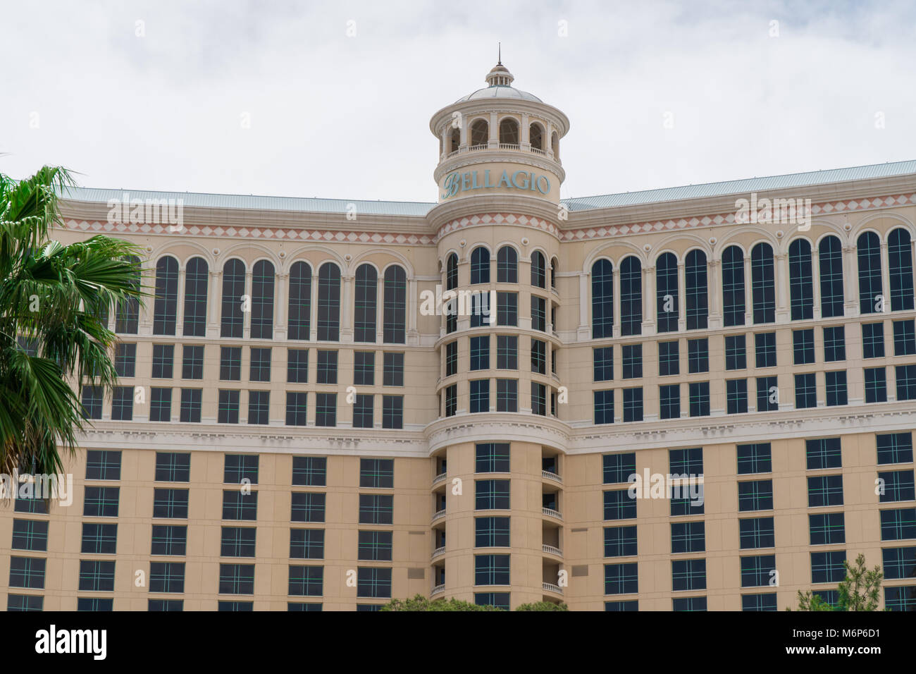 Las Vegas, Nevada - Circa 2017: Bellagio hotel casino day exterior ...