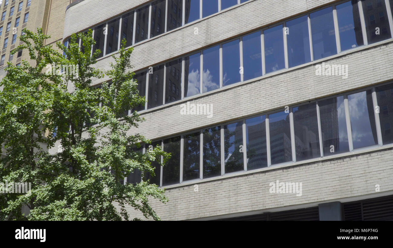 Generic office building exterior establishing shot photo. Day time ...