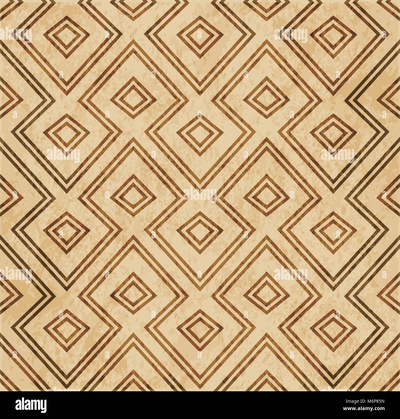 Retro brown Islam seamless geometry pattern background eastern style ...