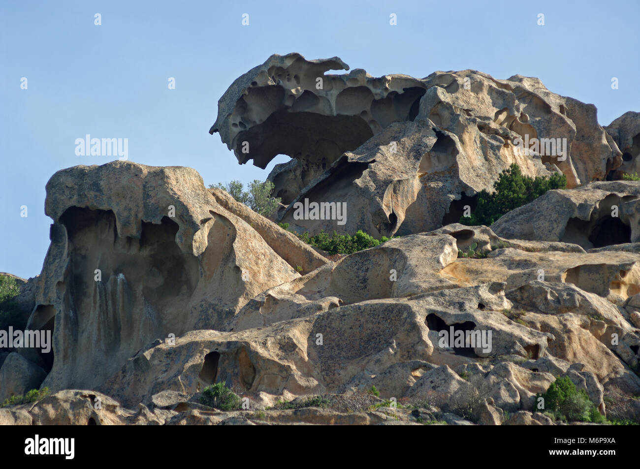 Palau, Sardinia. The "Bear's Rock Stock Photo - Alamy