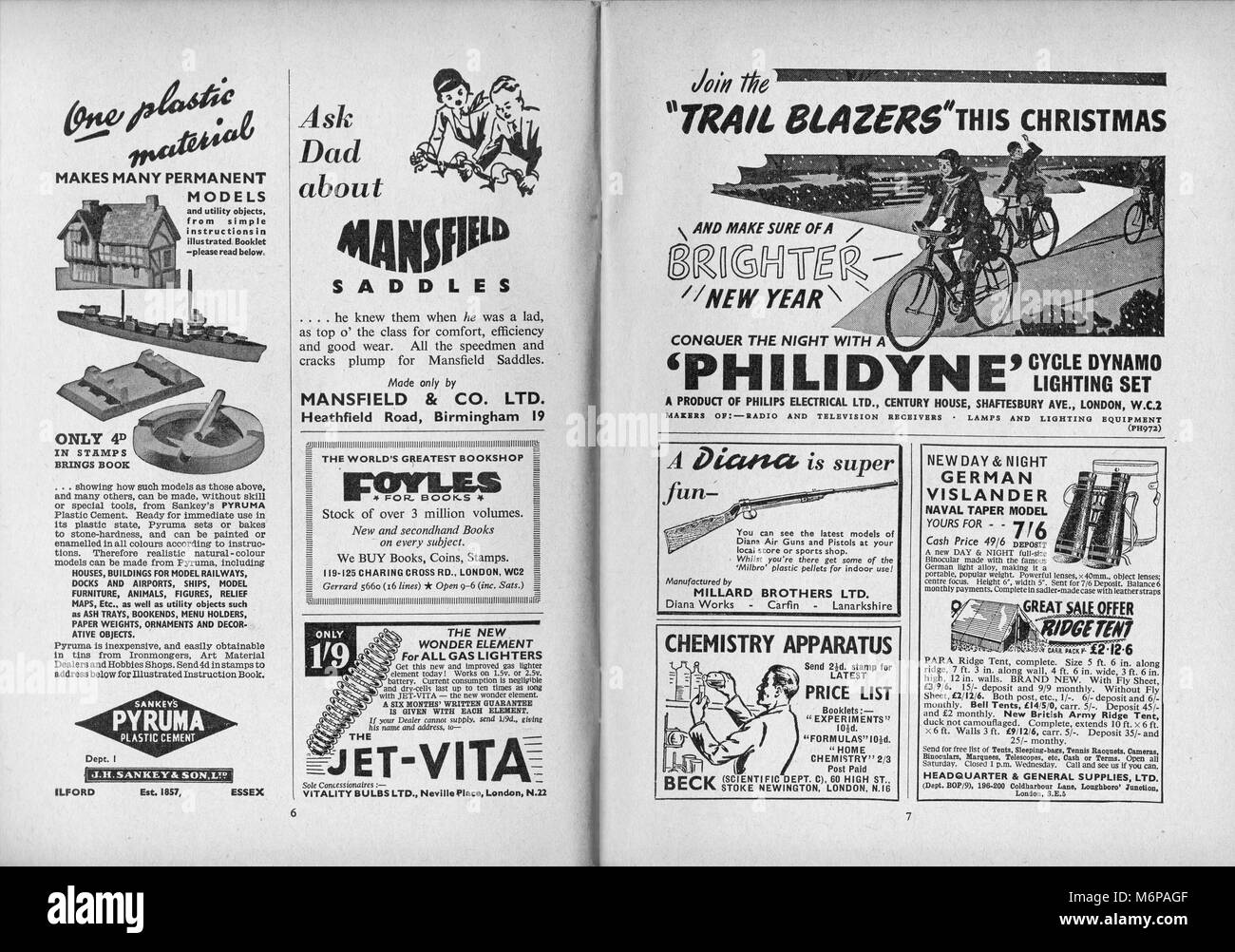 Adverts 1950s hi-res stock photography and images - Alamy