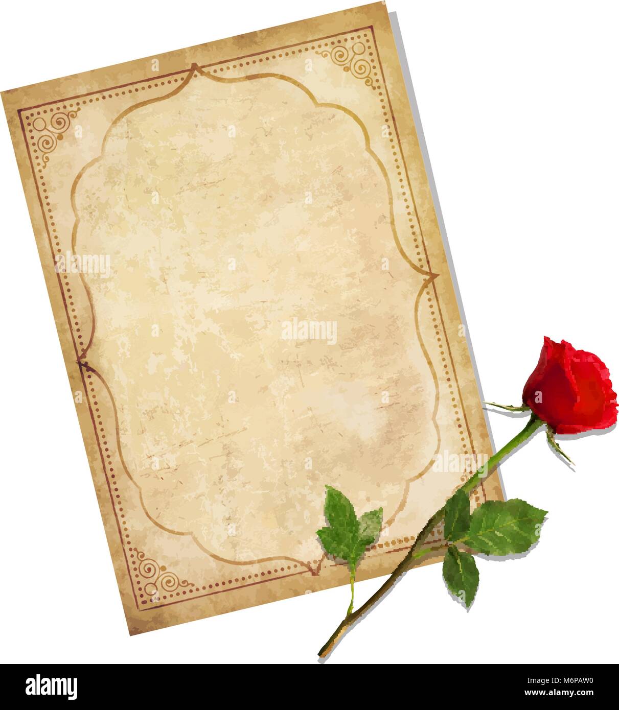 Antique diary Stock Vector Images - Alamy