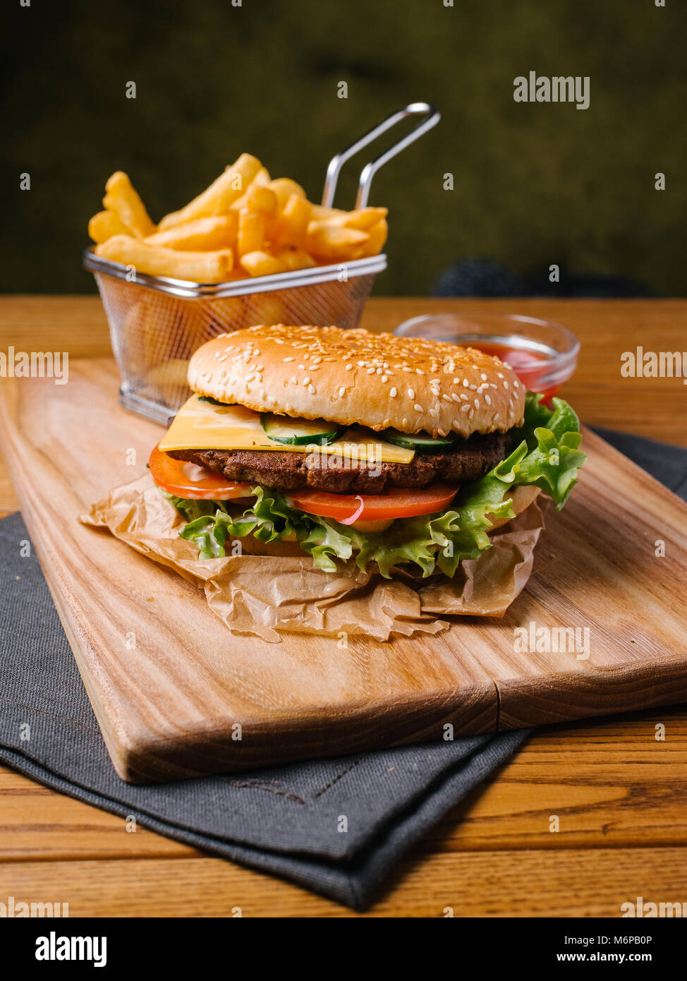 Food in restrain. Restaurant menu Stock Photo - Alamy