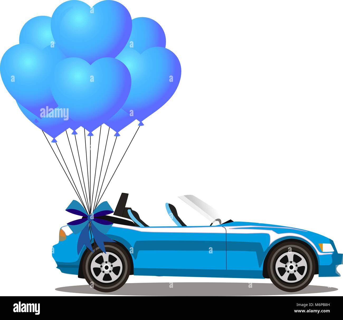Balloon balloons car bunch hi-res stock photography and images - Alamy