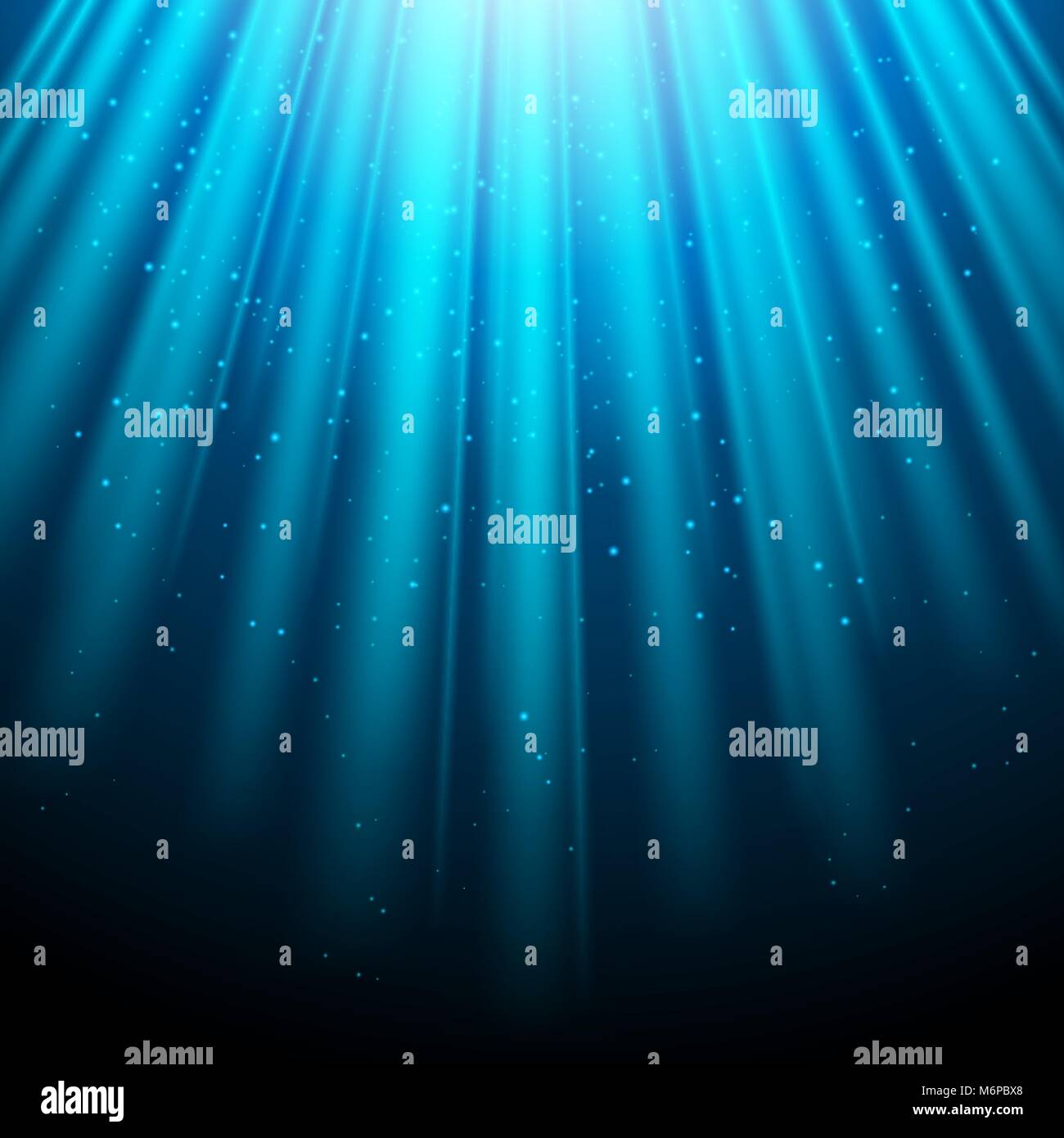 Blue glowing light background with luminous rays Stock Vector Image ...