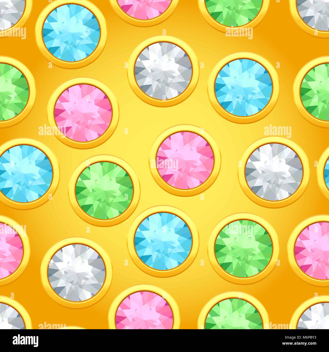 Seamless pattern jewels Stock Vector Images - Alamy