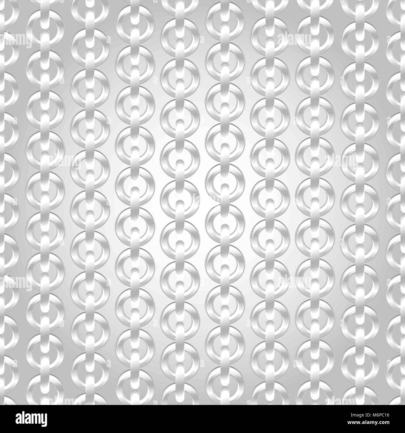 Vector seamless chain pattern Black and White Stock Photos & Images - Alamy